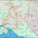 Alaska Maps of cities, towns and highways