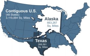 How Big is Alaska? Bigger than Texas and California Combined